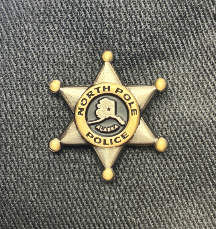 NPPD Lapel Pin/ Tie Tac - North Pole Police Department